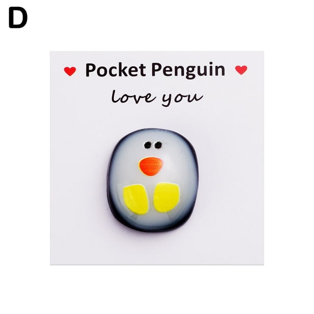 A Little Pocket Penguin Hug Greeting Cards,Mini Animal Pocket Hug ...