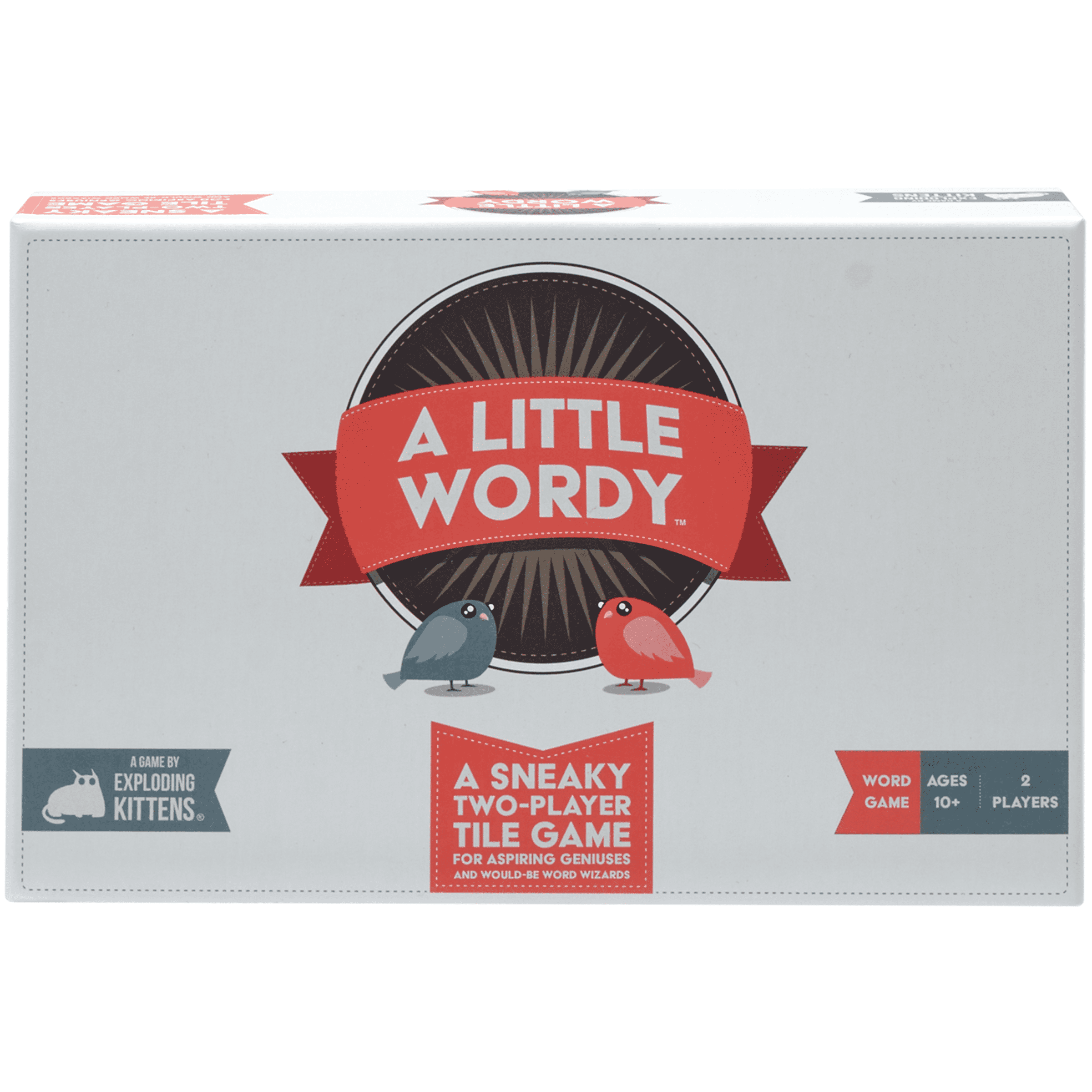 A Little Wordy, a Word Game by Exploding Kittens, 2 players,15 minutes ...