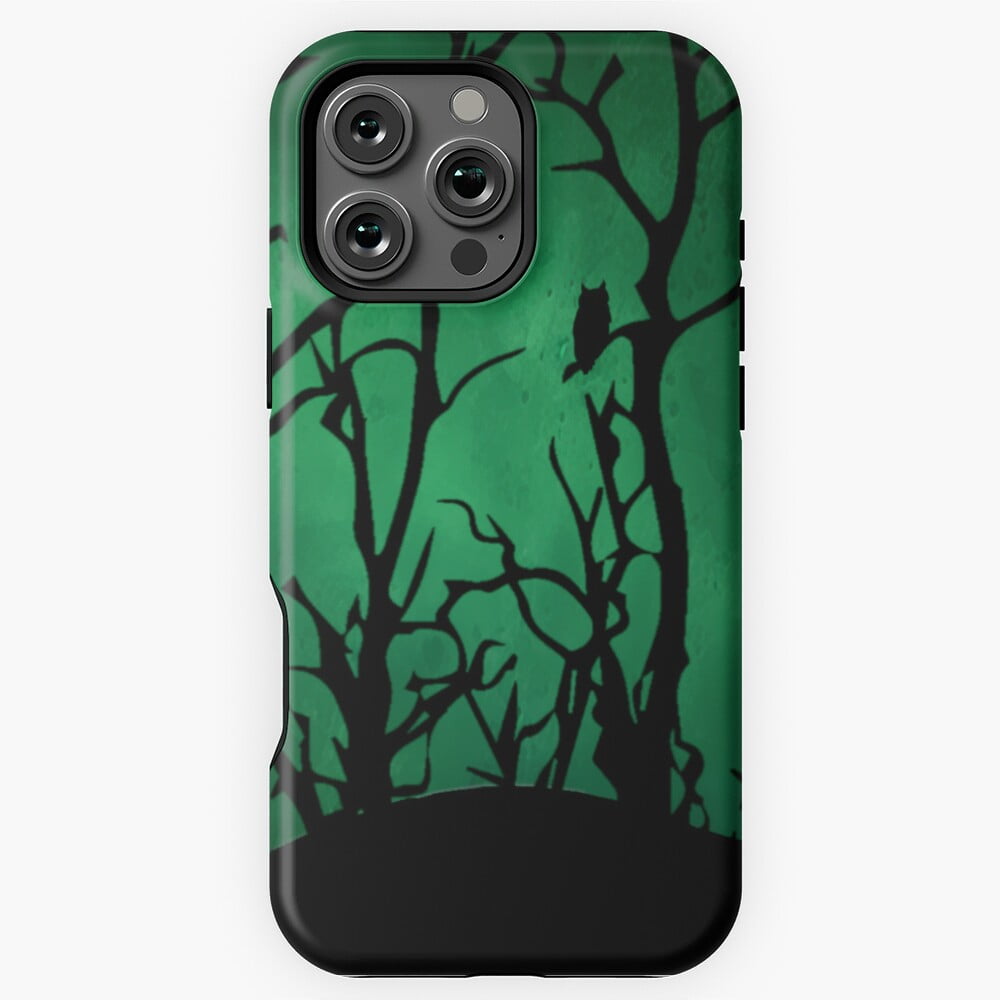 A Lonely Night in the Forest Phone Case for iPhone 16 15 14 13 12 11 ...