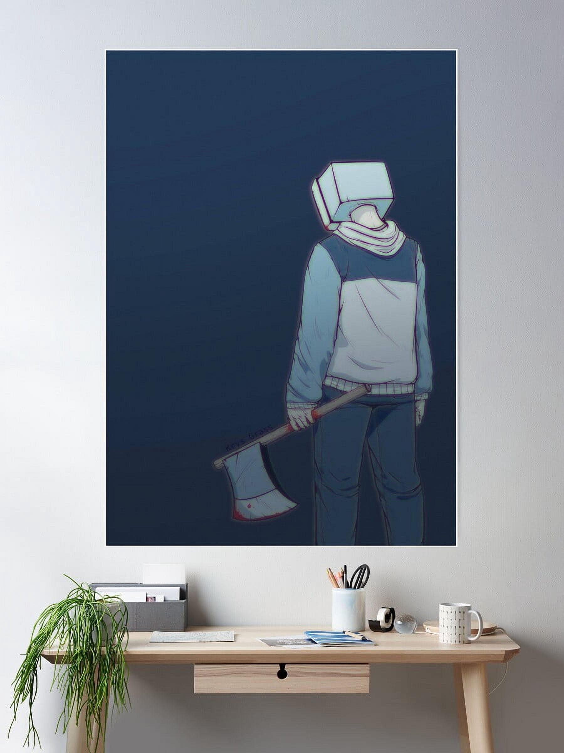 A Lonely World (Light) Poster Wall Art Modern Wall Decor For Living ...
