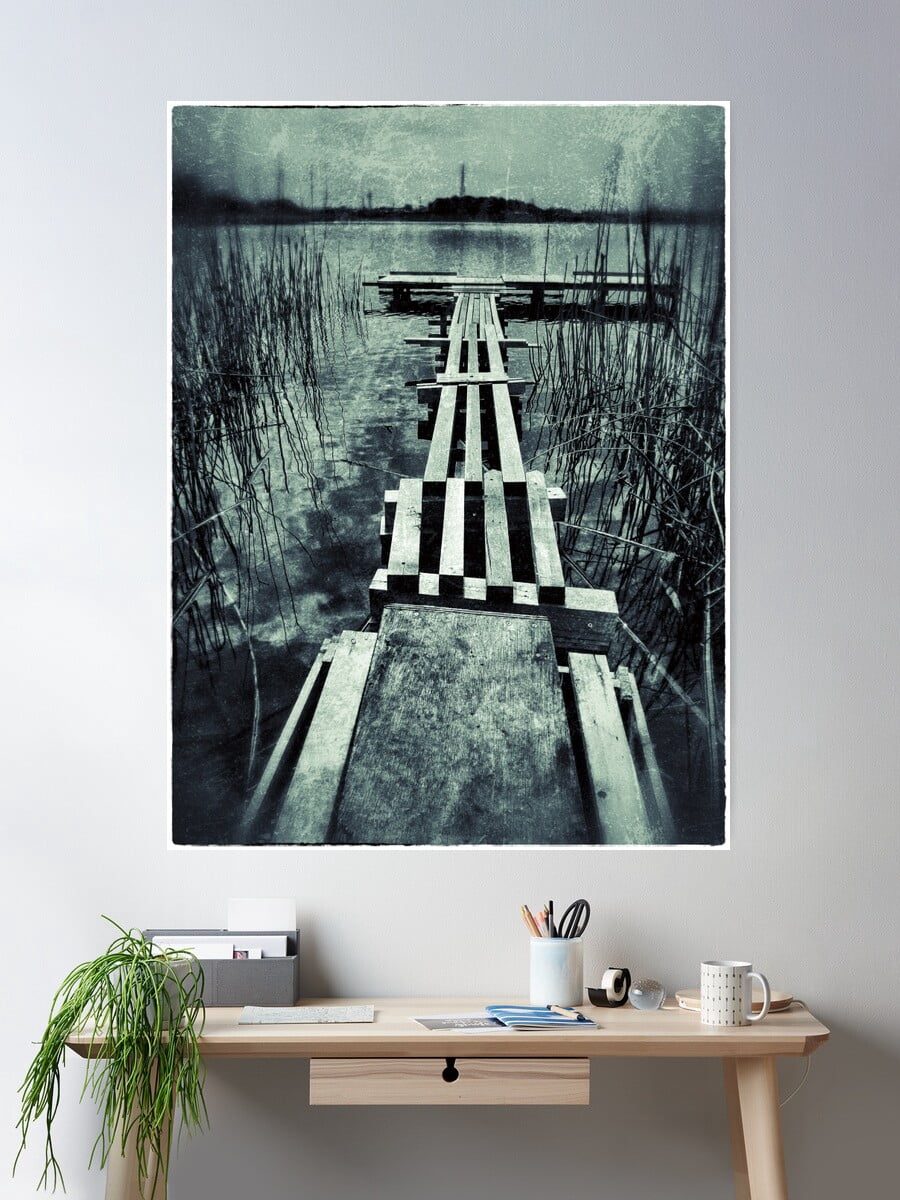 A Long Walk On A Short Pier Poster Wall Art, Modern Wall Decor For ...