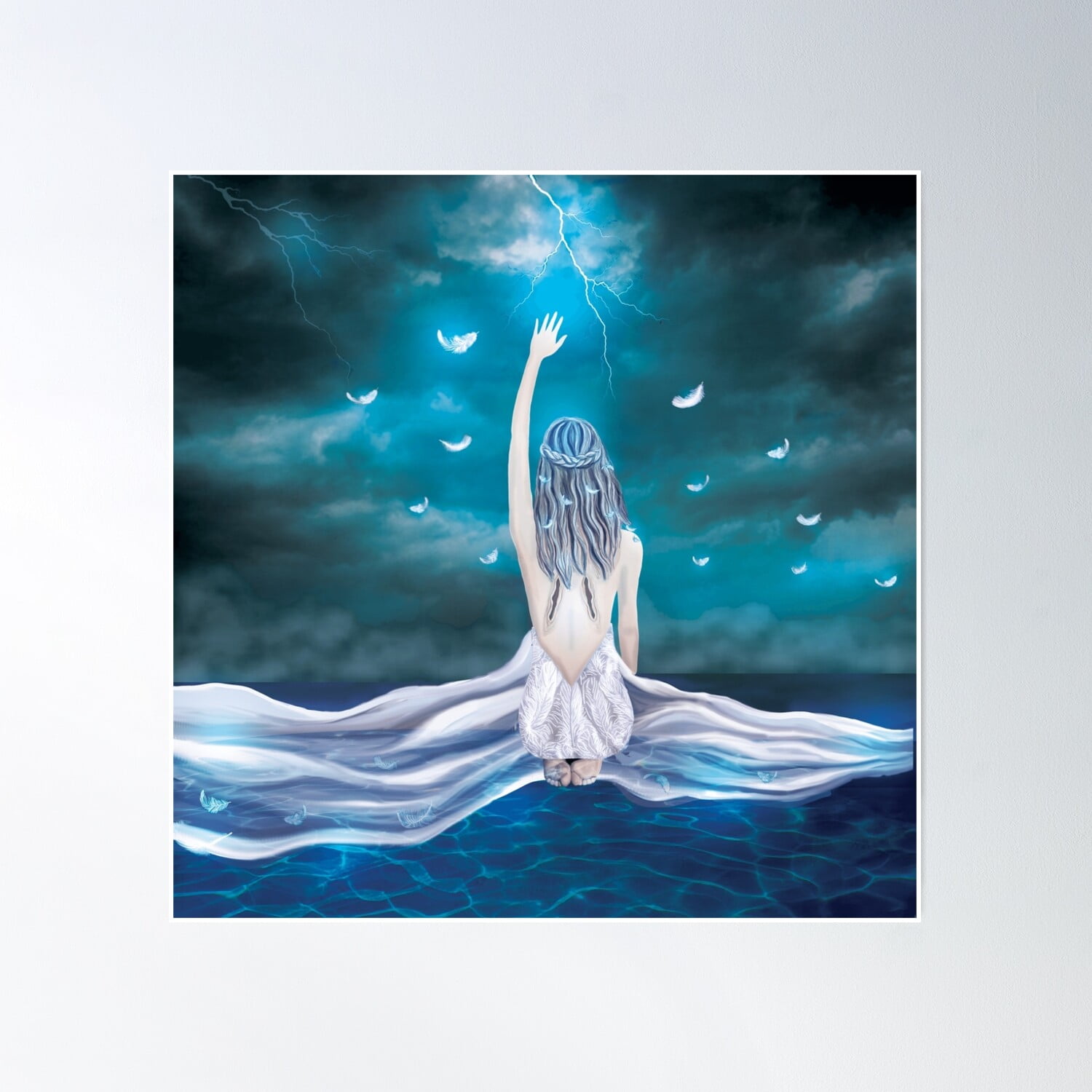 A Lost Angel- The Outcast With A Dream' Poster Wall Art, Modern Wall ...