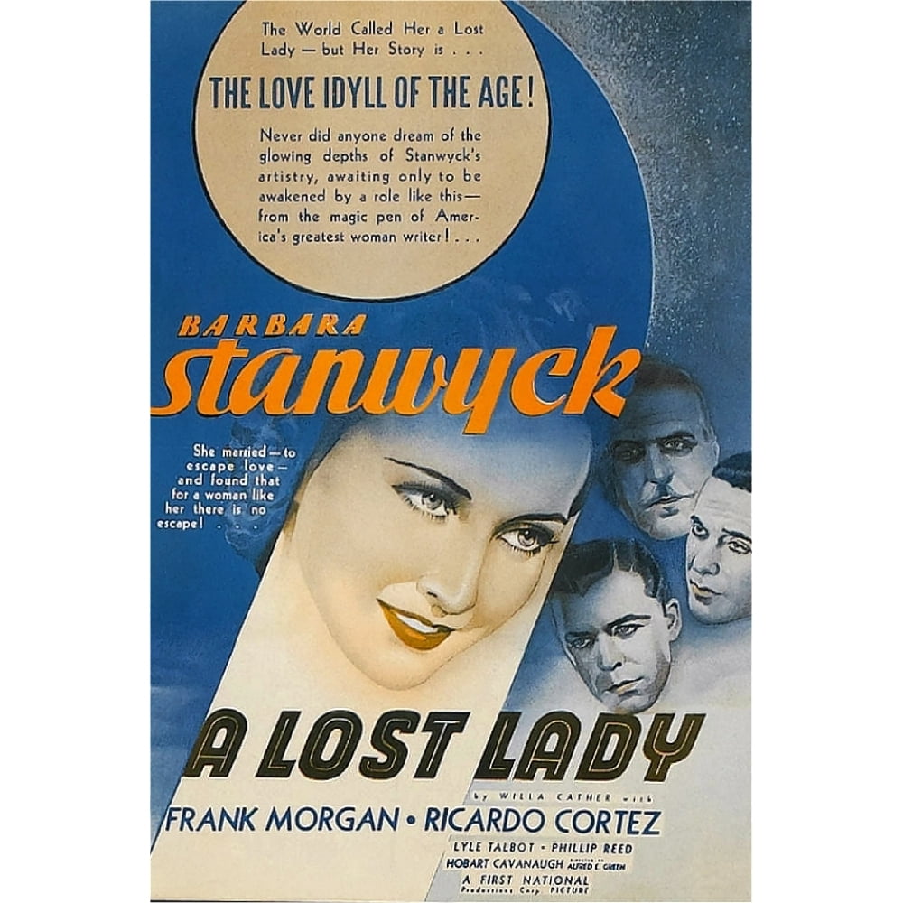 A Lost Lady U Movie Poster Masterprint - Walmart.com