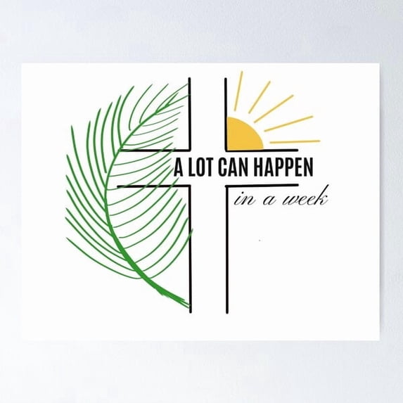 A Lot Can Happen In A Week Poster , Poster Print Only - Walmart.com