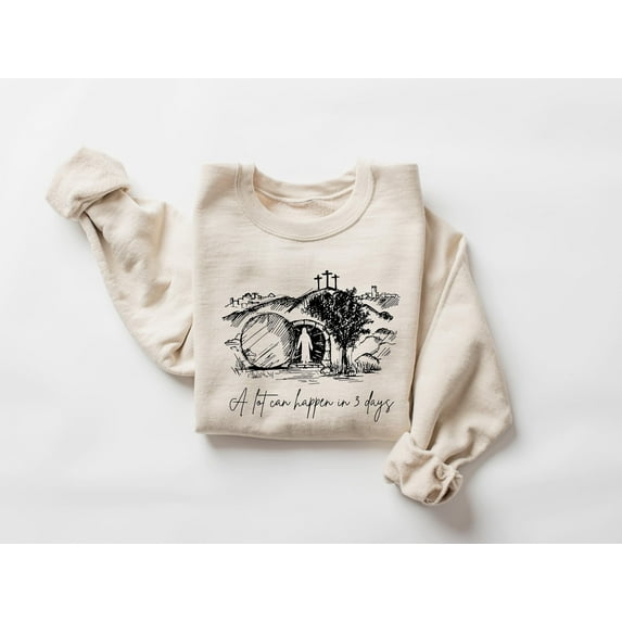 A Lot Can Happen in 3 Days Shirt, Easter Jesus shirt,Good Friday Easter ...