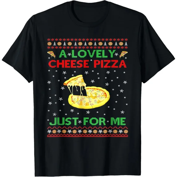 A Lovely Cheese Pizza Alone Funny Kevin Christmas Home Humor Shirt, for ...
