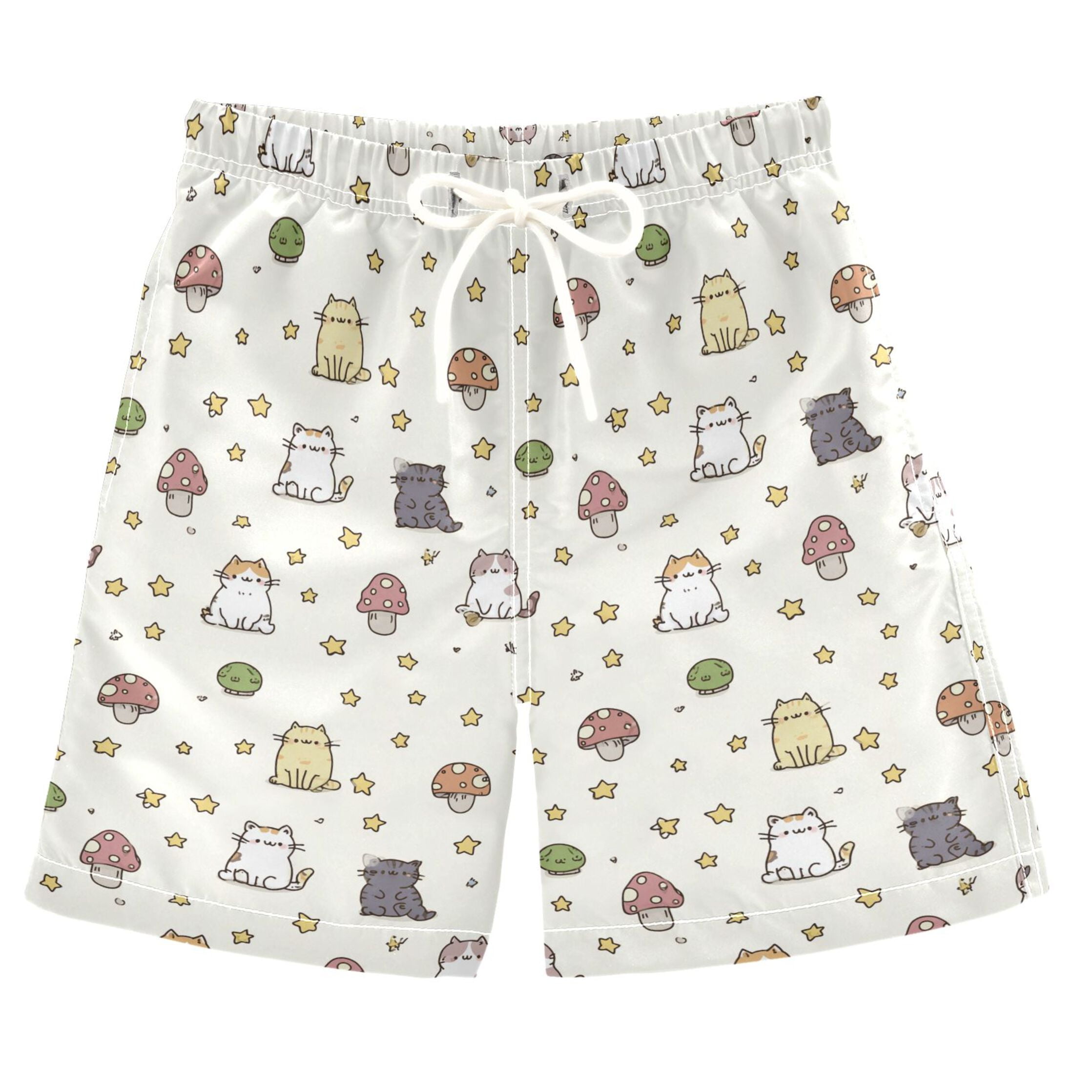 A Loving Hug for The Cat Swim Trunks with Pockets with Mesh Lining ...