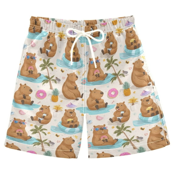 A Loving Hug for The Cat Swim Trunks with Pockets with Mesh Lining ...