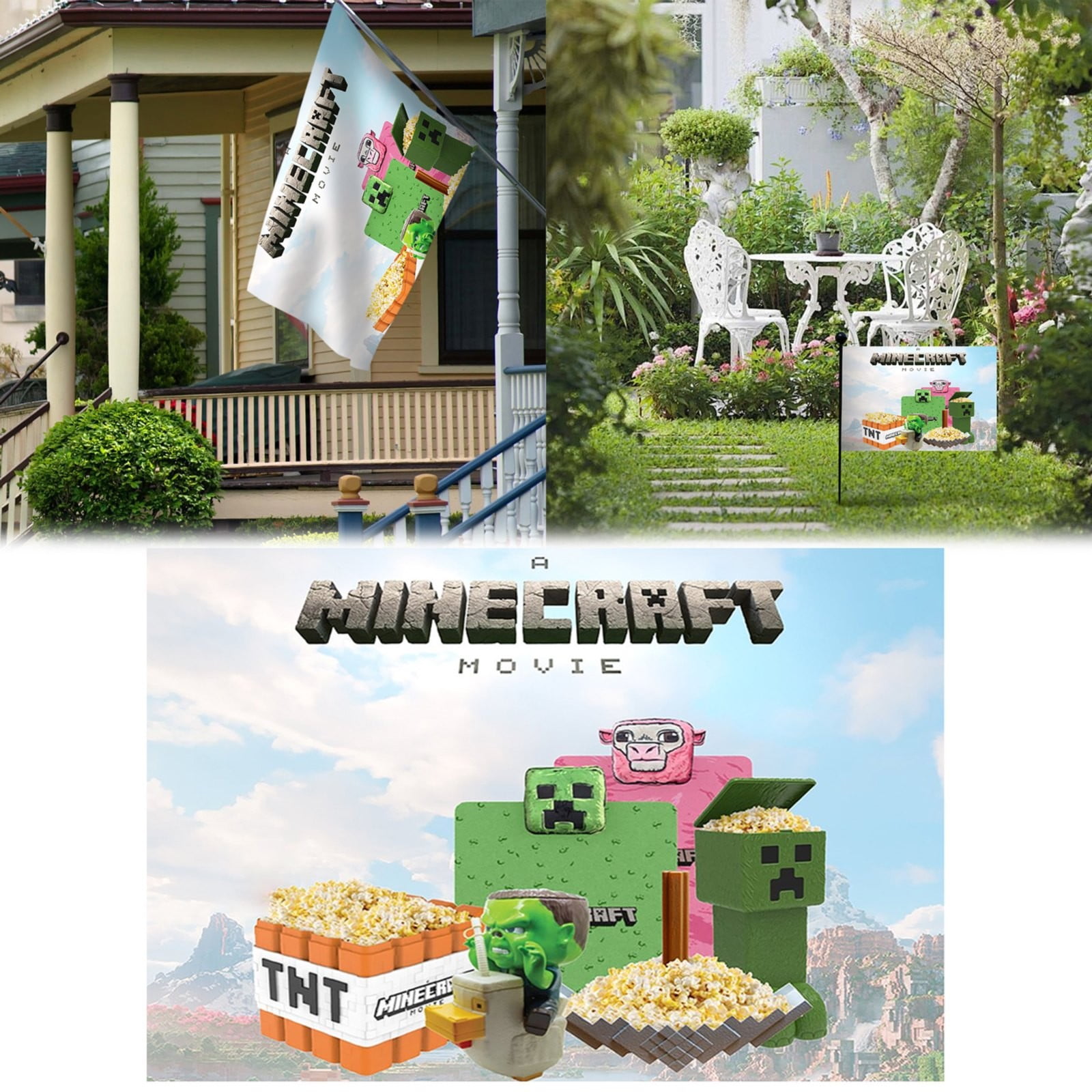 A MOVIE Flag Minecraft Flag Minecraft Poster Minecraft Room Decor ...
