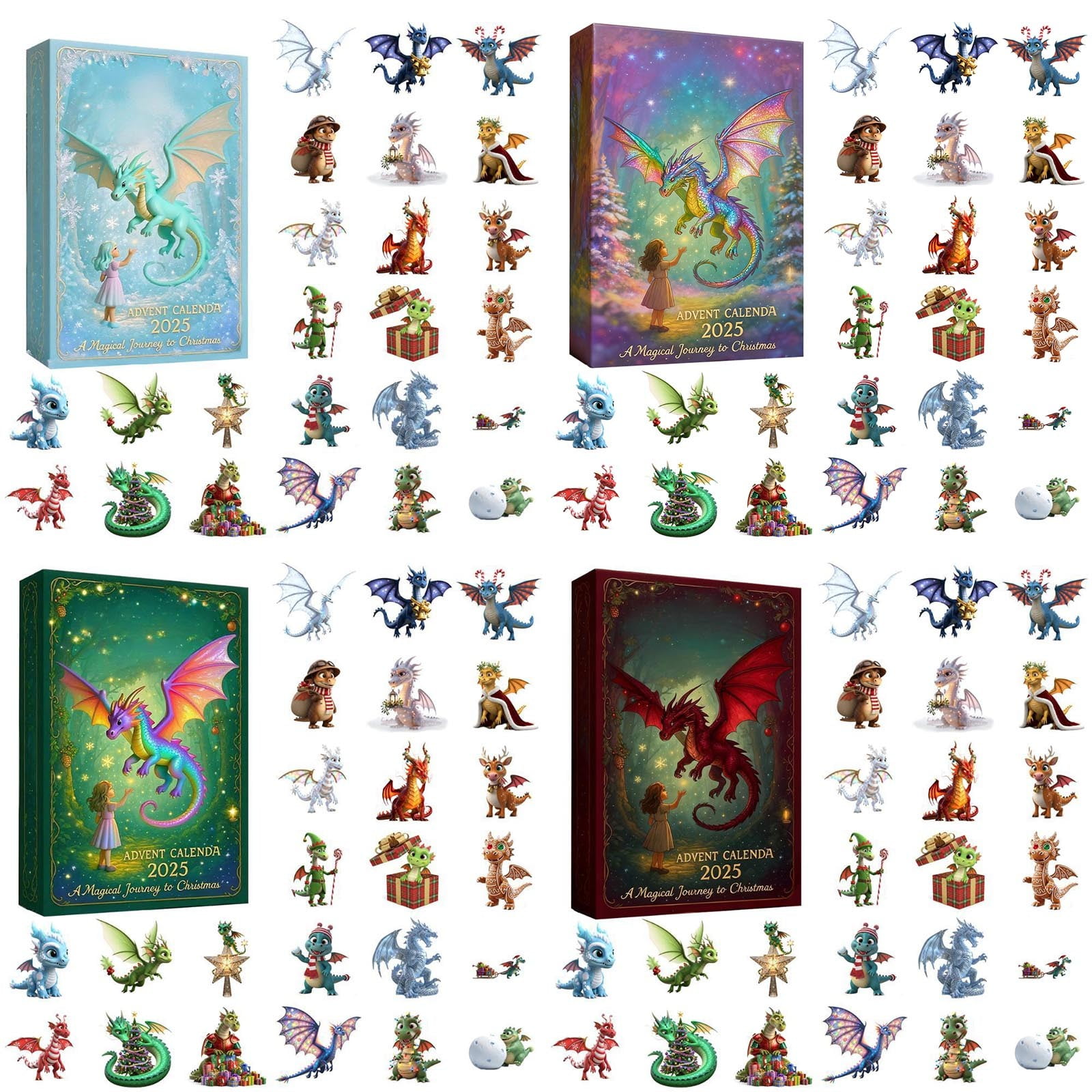 A Magical Journey To Christmas Advent Calendar 2025, 24 Days Countdown ...