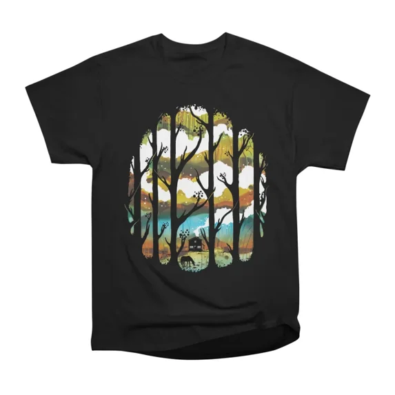 A Magical Place T-Shirt Tee Gift For Him Merch For Her Apparel For ...