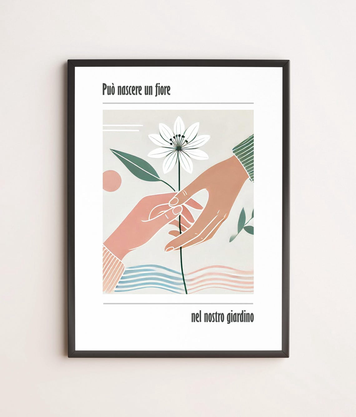 A Mano A Mano Song Poster, Italian Music Wall Art, Unframed Paper ...