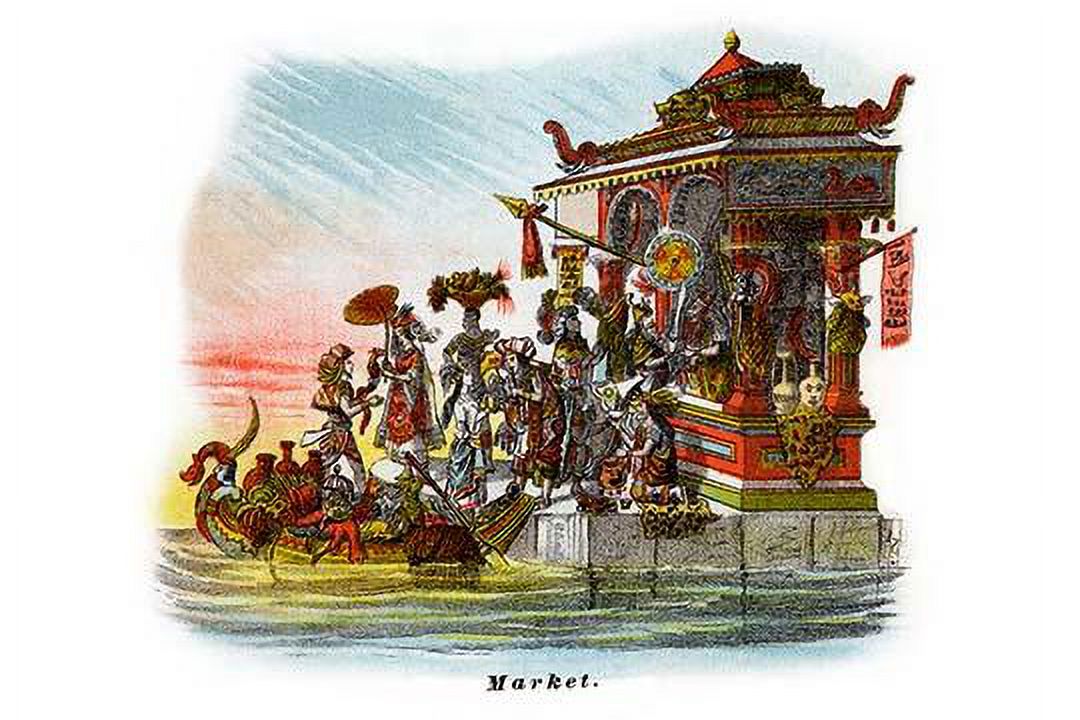 A Mardi Gras Parade Float Design from the turn of the century. Poster ...