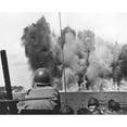 A Massive Wall Rises From The Water Of Peleliu From An Underwater ...