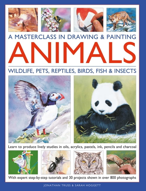 A Masterclass in Drawing & Painting Animals: Learn to Produce Lively ...