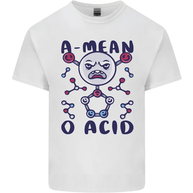 A Mean O Acid Funny Angry Biology T-Shirt - Walmart.com