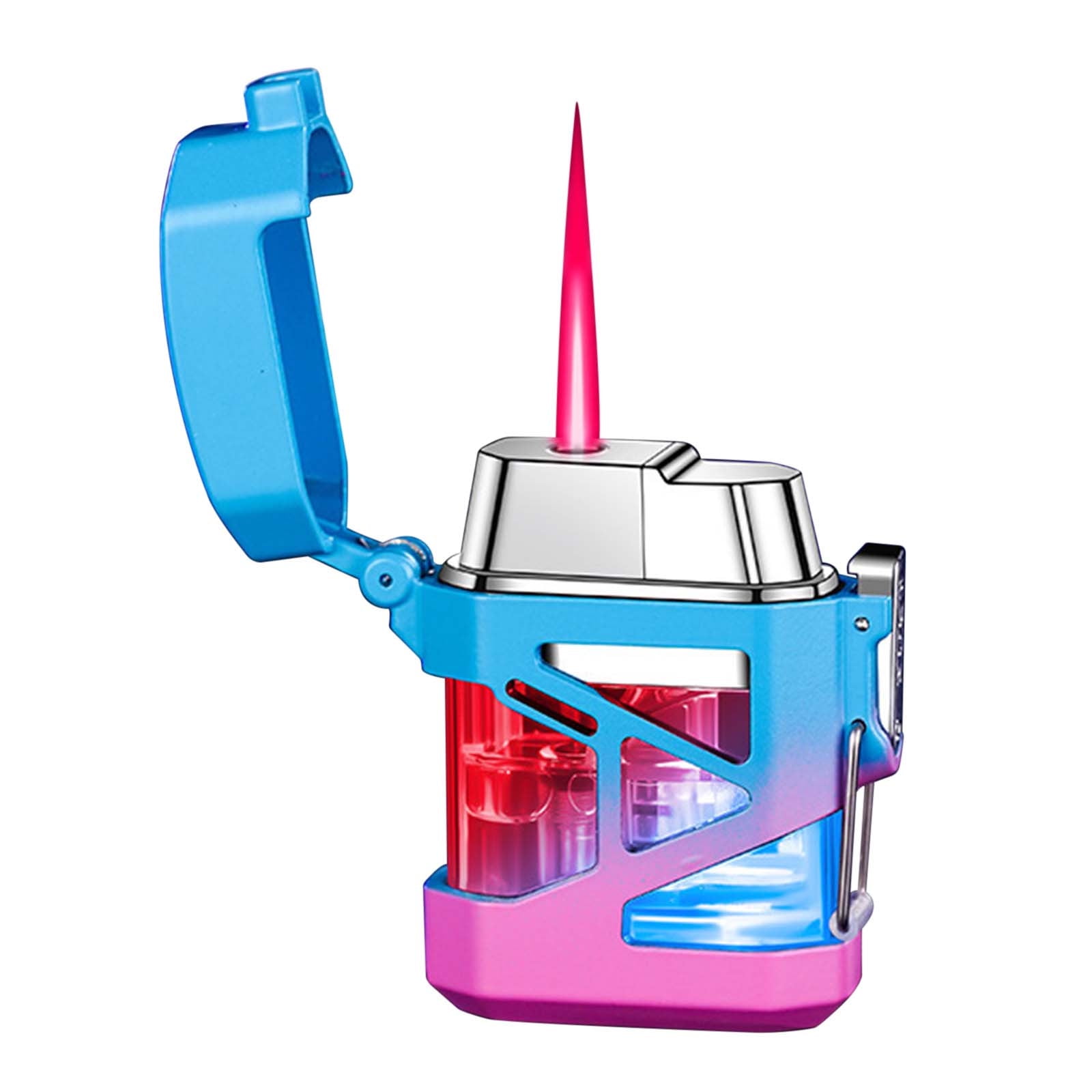 A Mech Shape Straight Red Flame Large Capacity Transparent Visible Bin ...