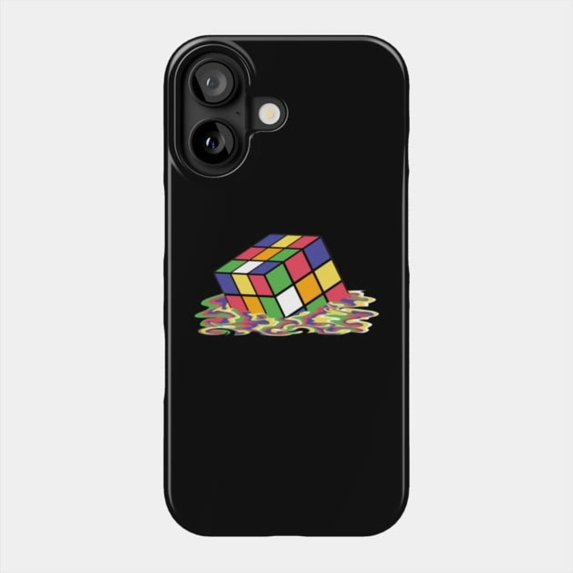 A "Melting Cube" with a Retro and Nostalgic 80s Rubik's Cube Puzzle ...