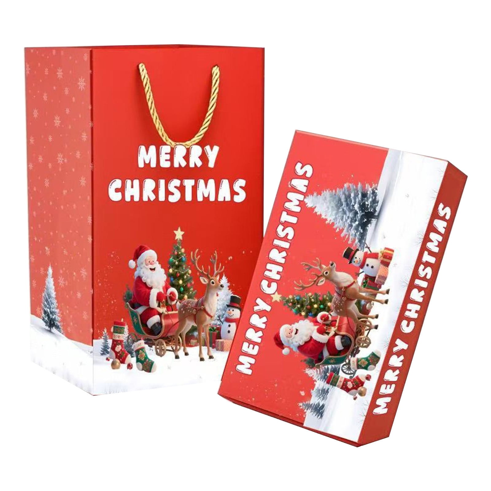 A Merry Christmas Surprise Box Gift Box With Bouncing Romantic Design For Holiday Gifting ...