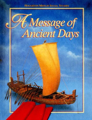 Pre-Owned A Message of Ancient Days (Hardcover) 0395809312 ...
