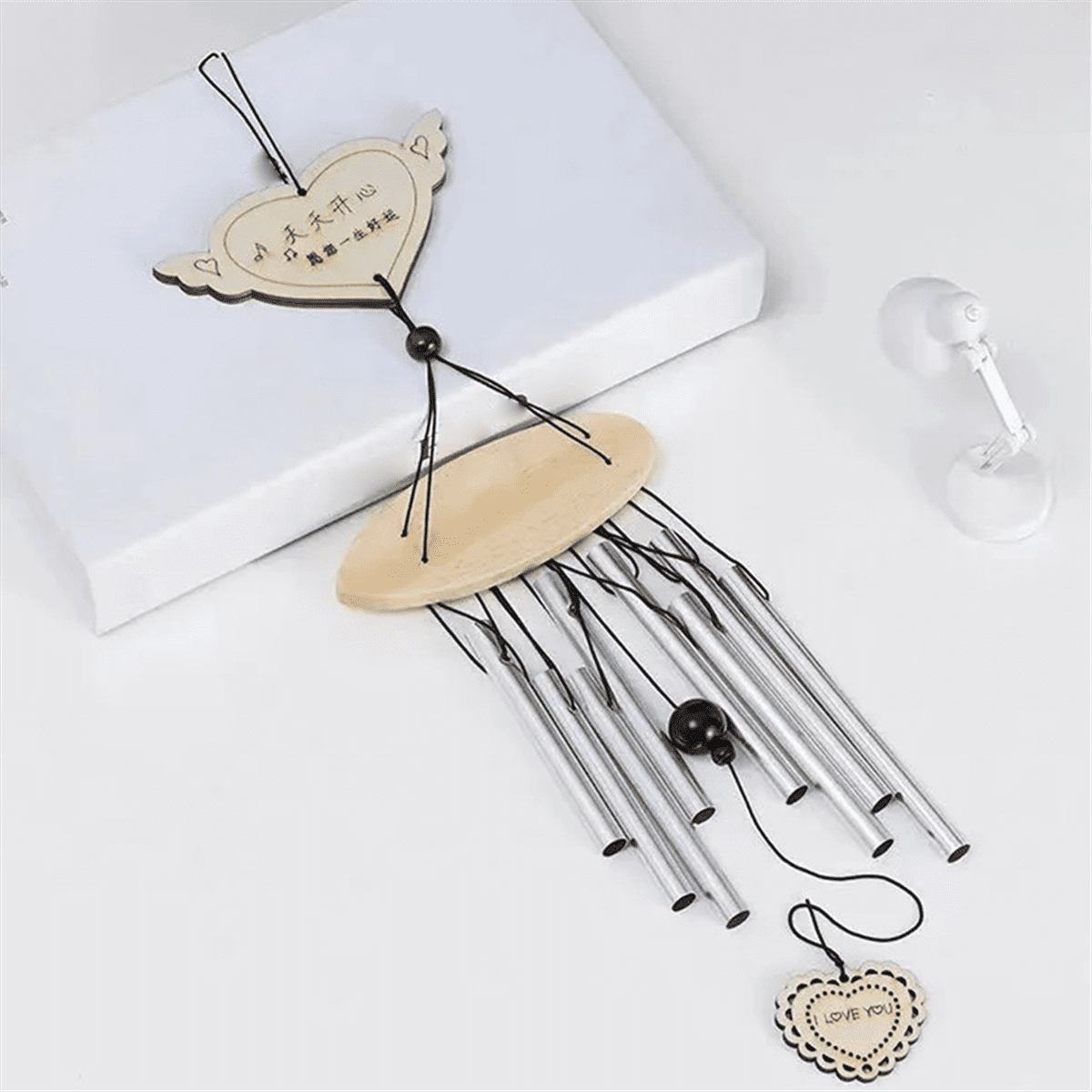 A Metal Wind Chimes Yard Garden Bell Chime Window Bells Wall Hanging ...