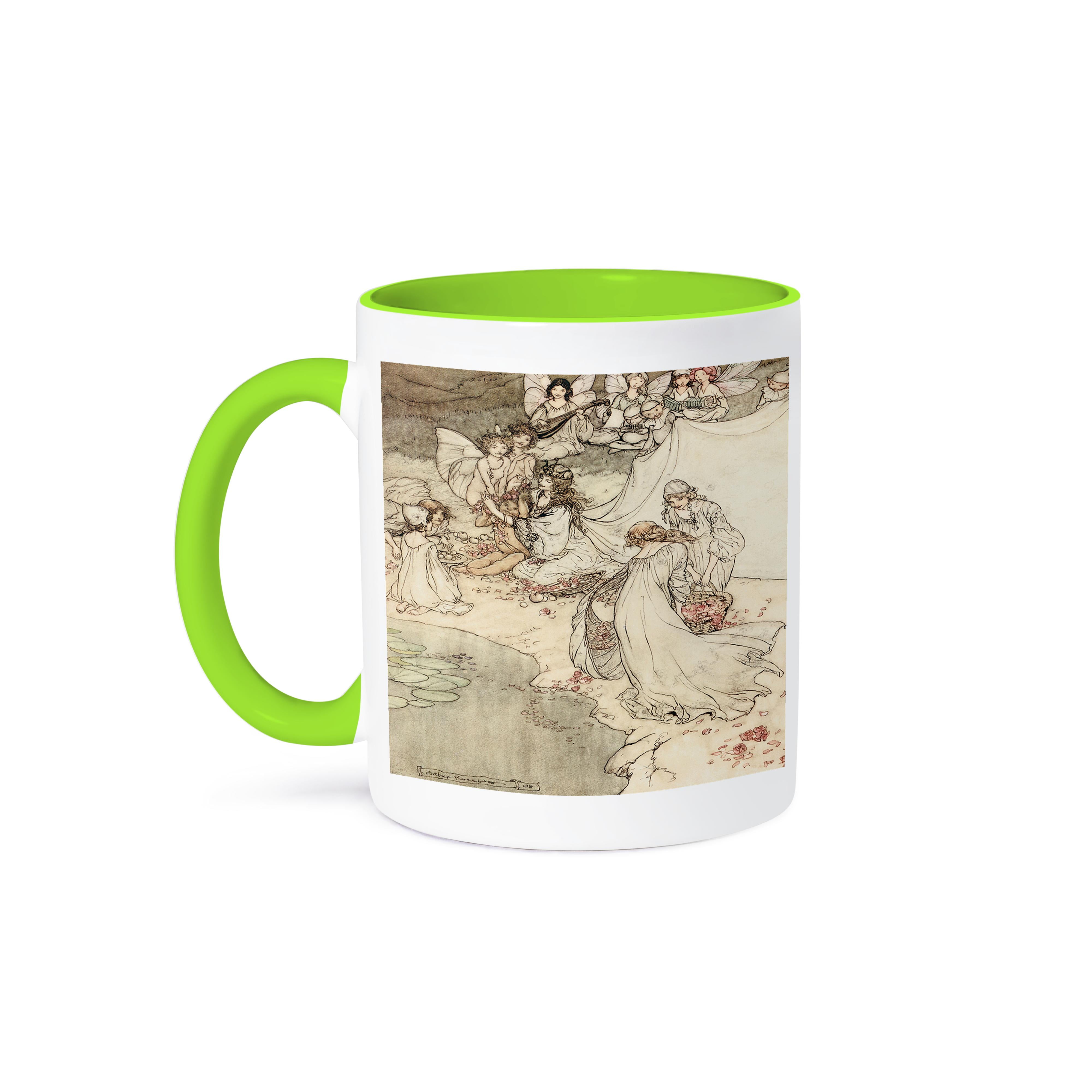 3dRose, A Midsummer Nights Dream, Arthur Rackham, Fantasy Fairy ...