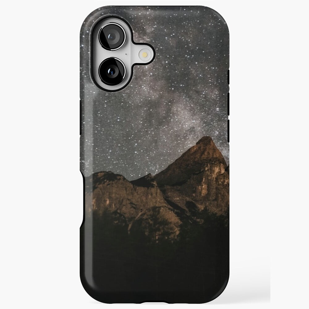 A Milky Way Over Mountains Protective Case for iPhone 11 12 13 14 15 16 ...