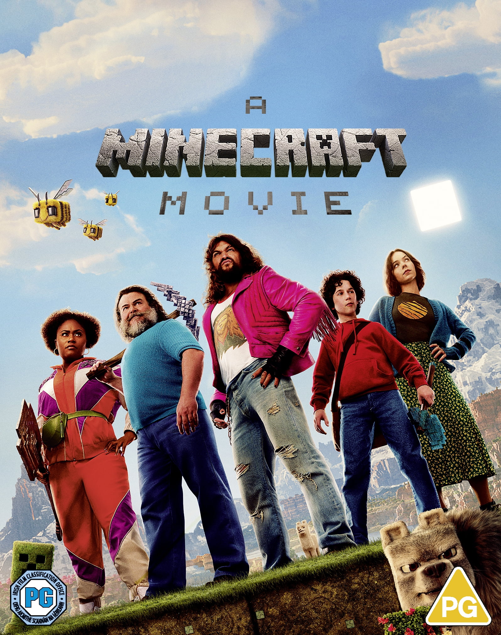A Minecraft Movie (4K Ultra HD) Jennifer Coolidge Sebastian Eugen ...
