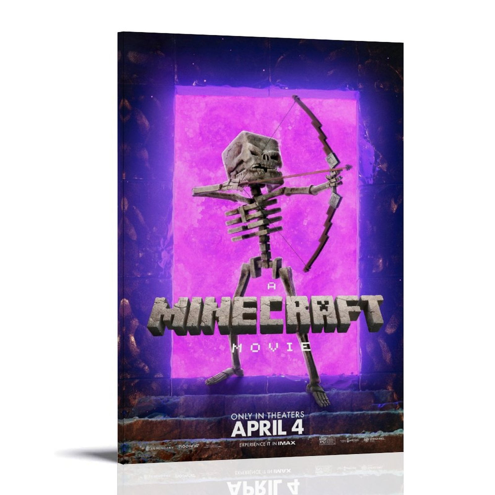 A Minecraft Movie (7) Painting Vintage Poster Picture Print Wall Art ...