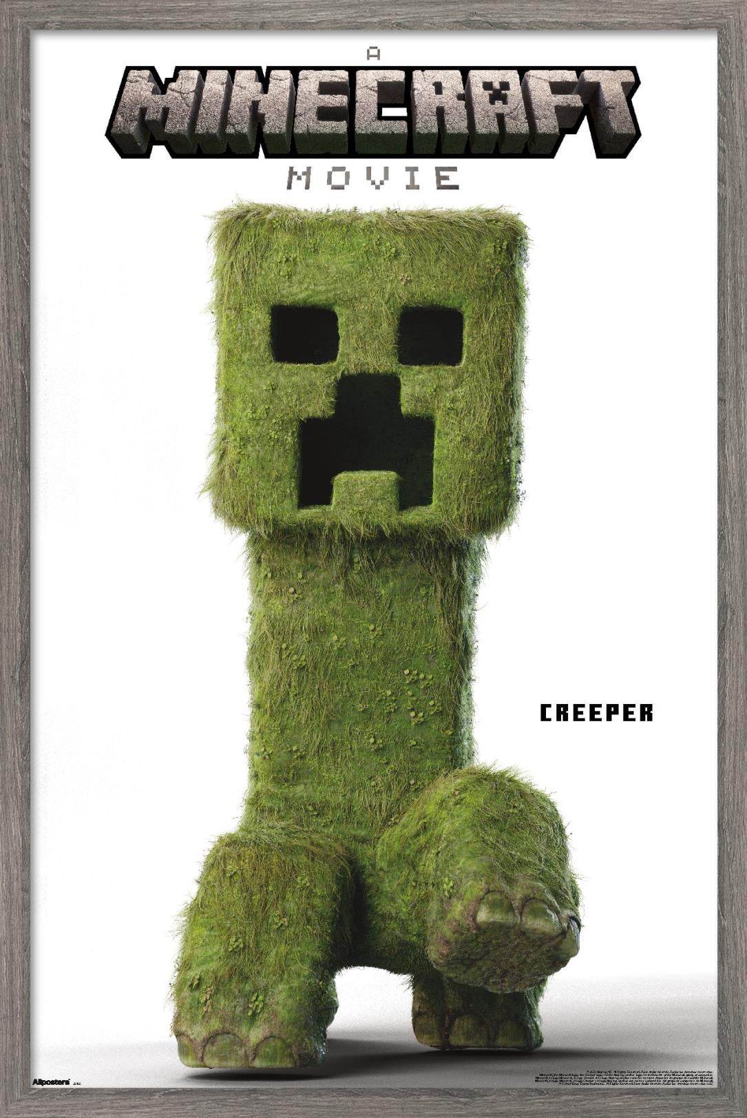 A Minecraft Movie - Creeper Feature Series Wall Poster, 14.725" x 22. ...