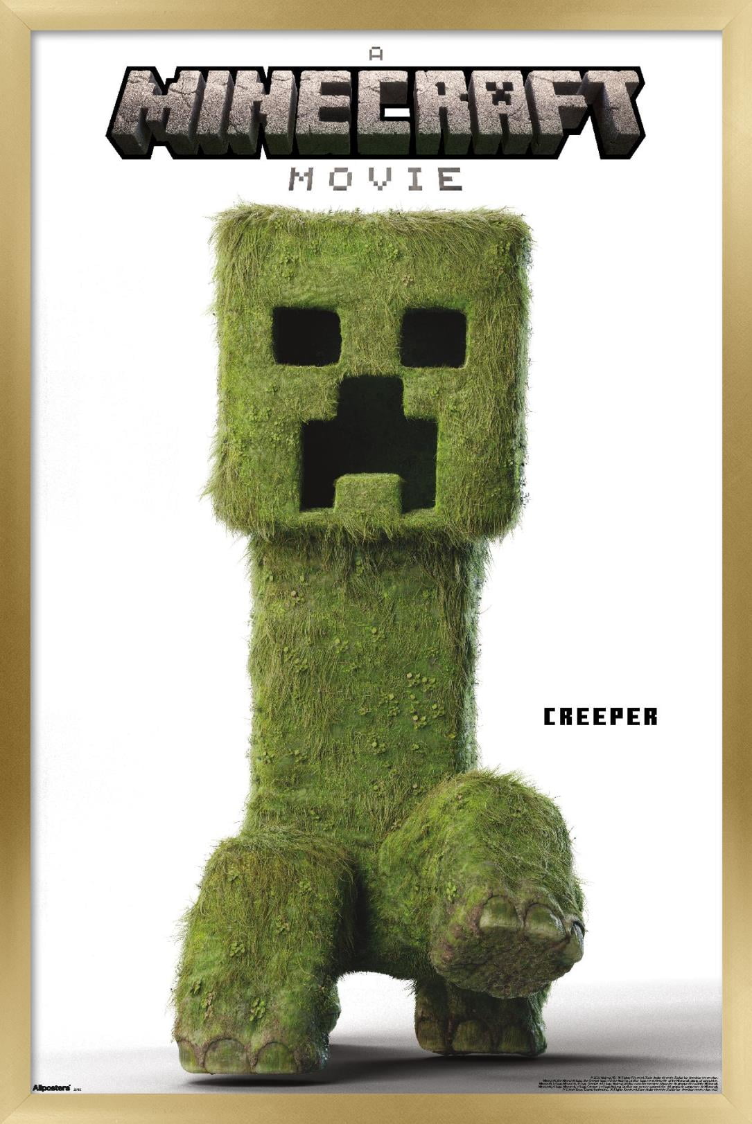 A Minecraft Movie - Creeper Feature Series Wall Poster, 22.375" x 34 ...