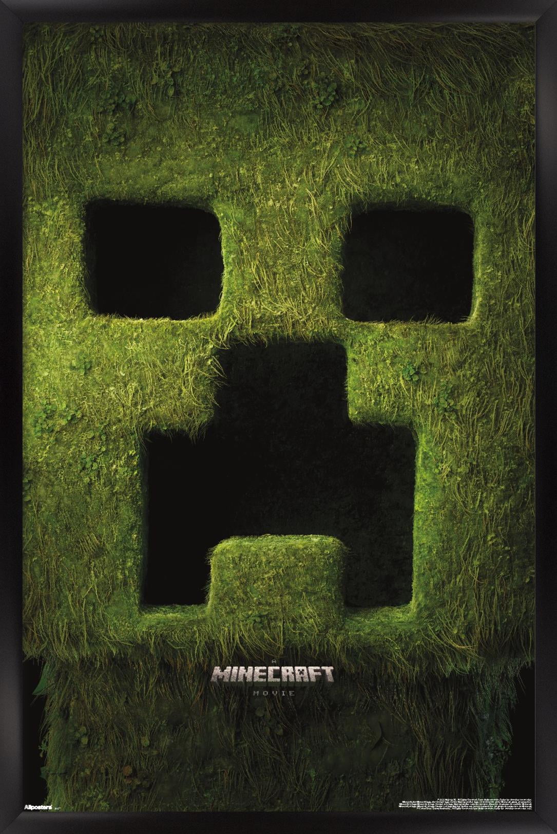 A Minecraft Movie - Creeper Teaser One Sheet Wall Poster, 14.725" x 22. ...