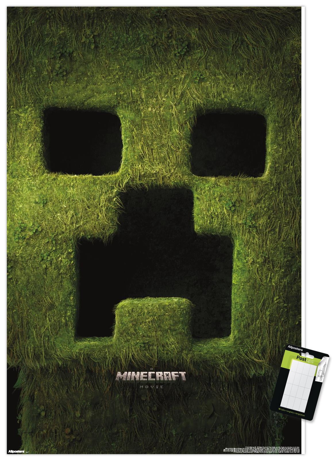 A Minecraft Movie - Creeper Teaser One Sheet Wall Poster, 14.725" x 22. ...