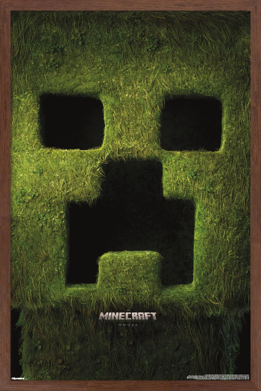 A Minecraft Movie - Creeper Teaser One Sheet Wall Poster, 22.375" x 34 ...
