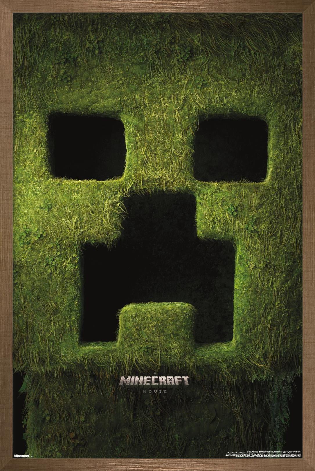 A Minecraft Movie - Creeper Teaser One Sheet Wall Poster, 22.375" x 34 ...