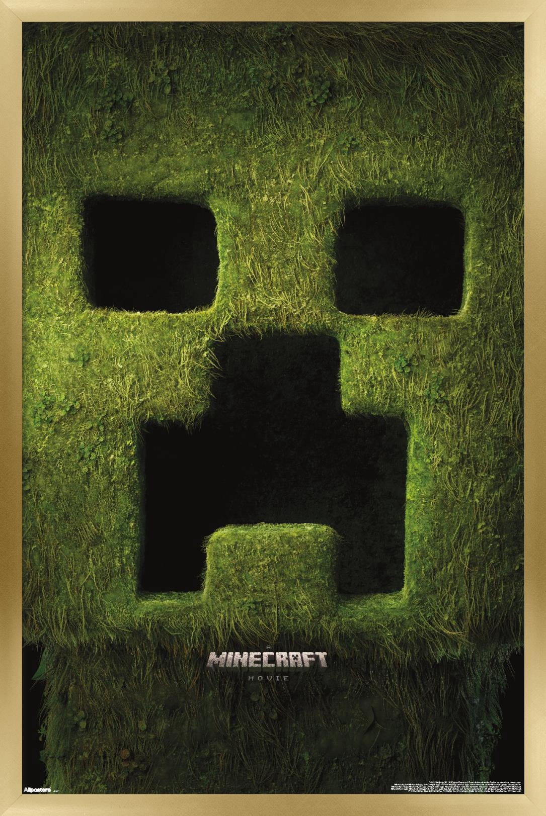 A Minecraft Movie - Creeper Teaser One Sheet Wall Poster, 22.375" x 34 ...