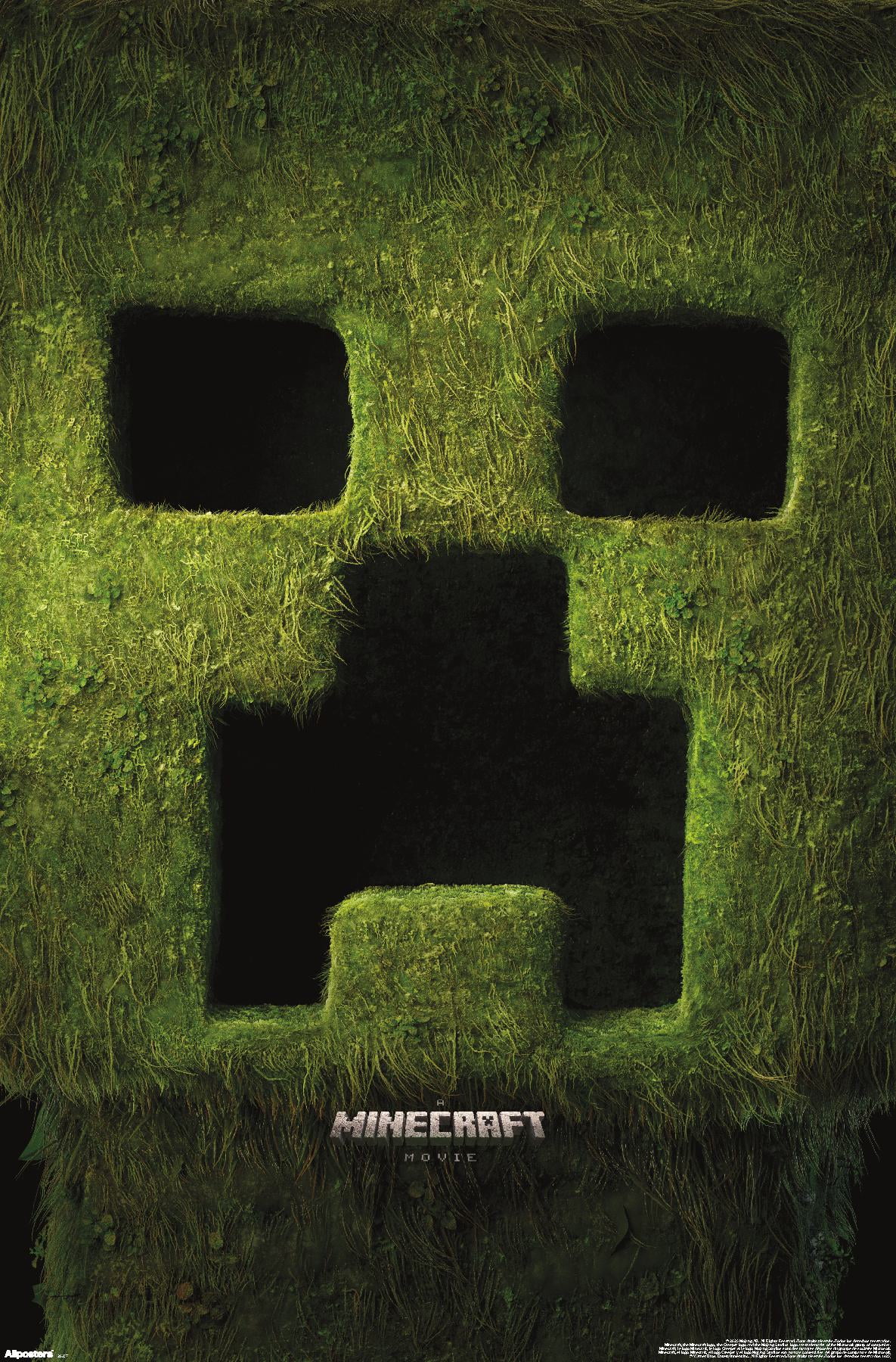 A Minecraft Movie - Creeper Teaser One Sheet Wall Poster, 22.375" x 34" - Walmart.com