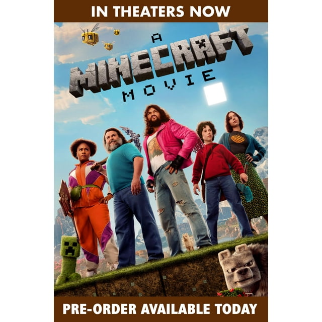 A Minecraft Movie (DVD), Family, Warner Bros. - Walmart.com