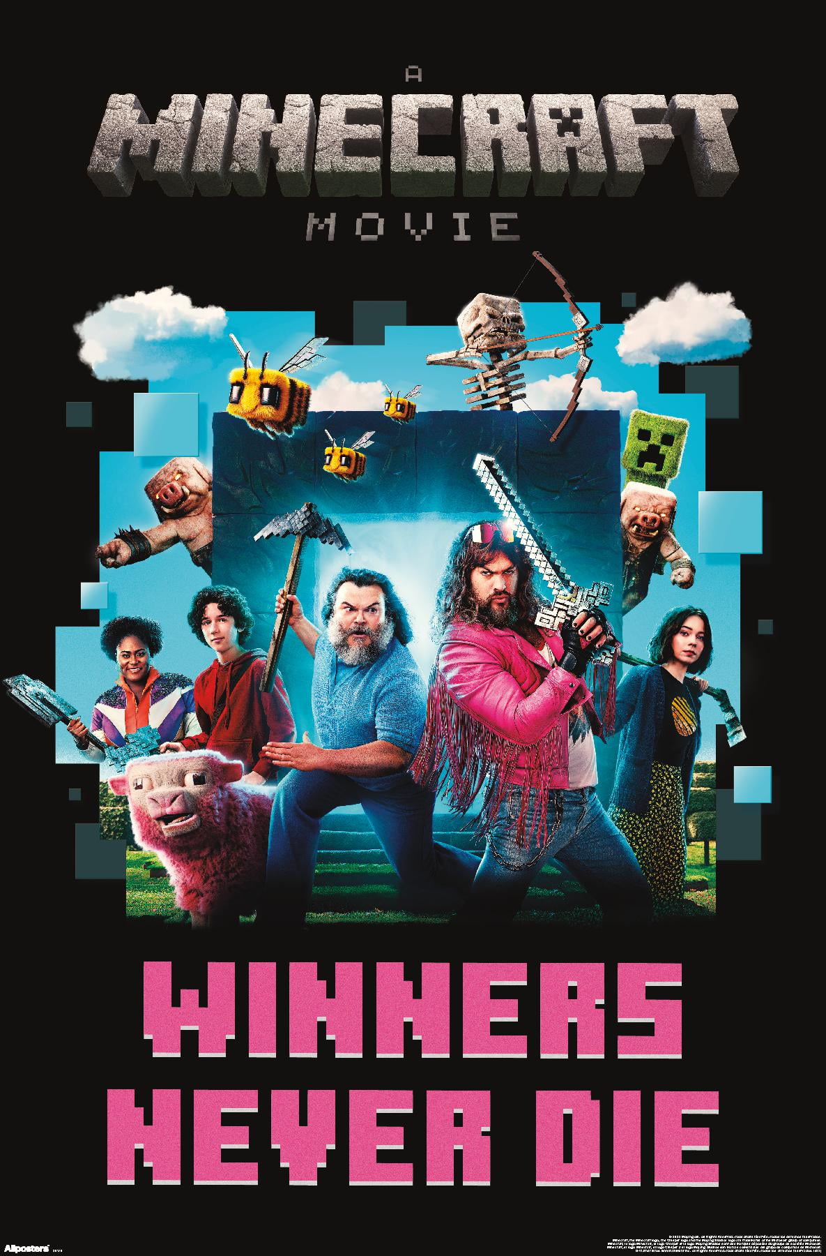 A Minecraft Movie - Group Wall Poster, 22.375" x 34" - Walmart.com