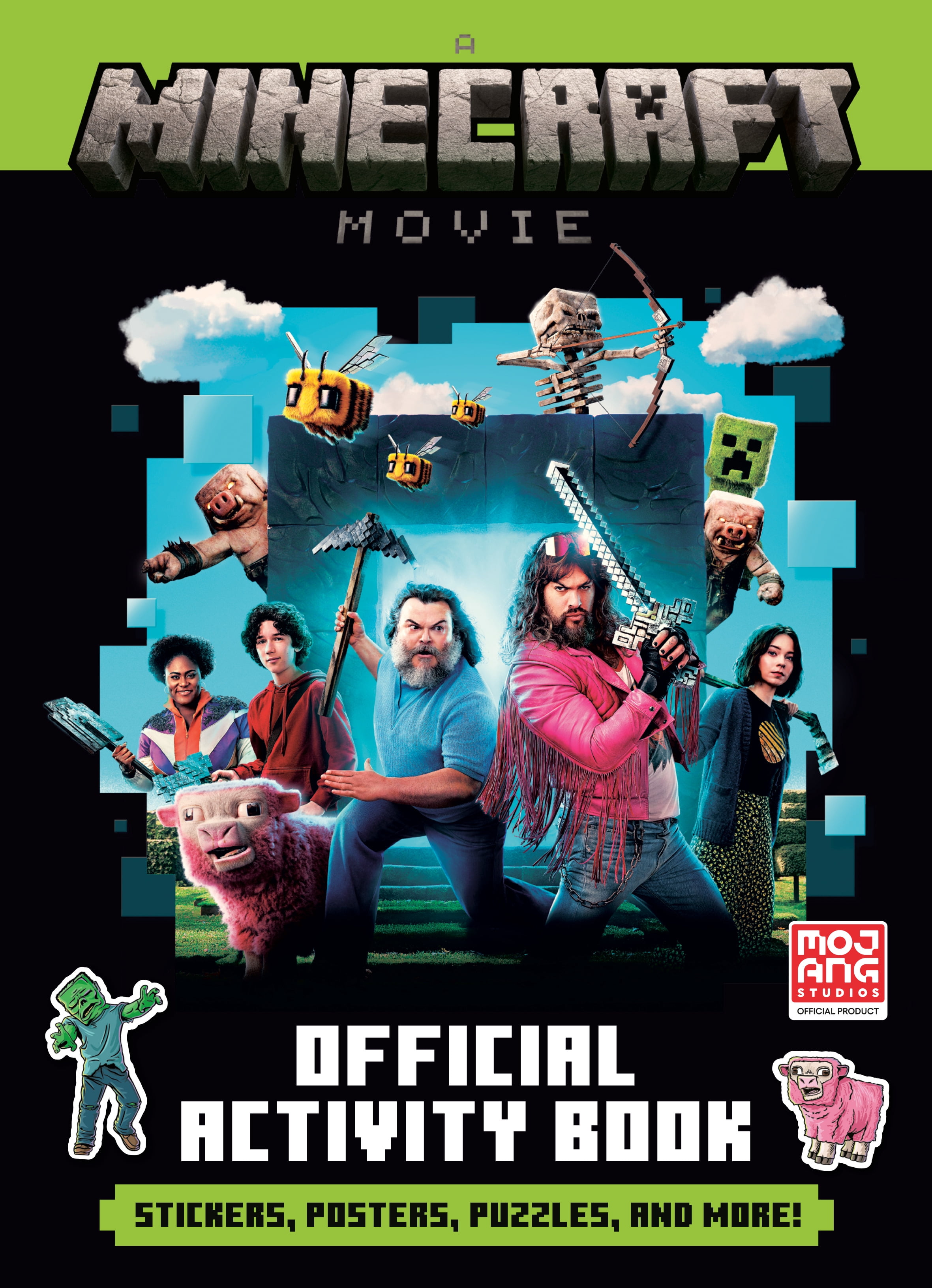 A MINECRAFT MOVIE Official Activity Book (Paperback) - Walmart.com