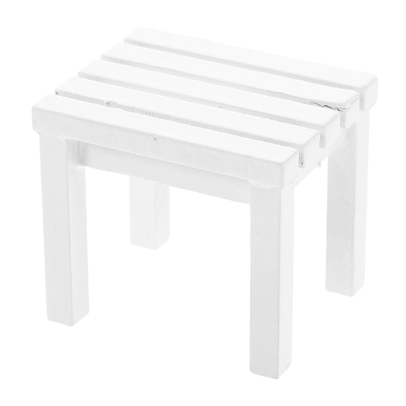 A Miniature Park Bench Realistic Miniature Stool for Dollhouse Scale ...