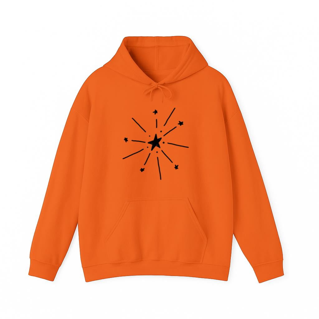 A Minimalist Bold Graphic Simple Design Of A Star Themed Pullover ...