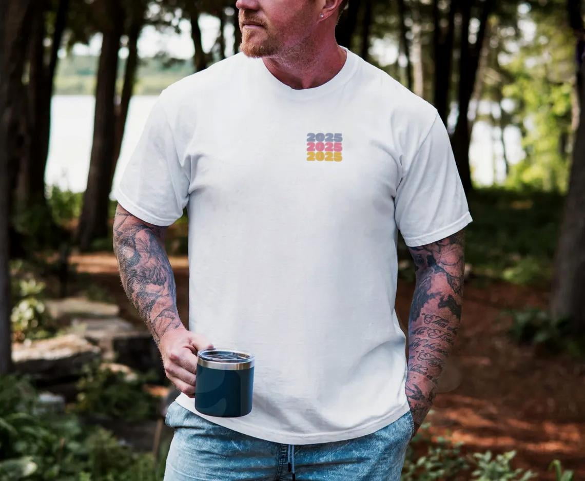 A Modern And Stylish Design For 2025 In Pastel Colors Comfort Color T Shirt Up To Size 4xl