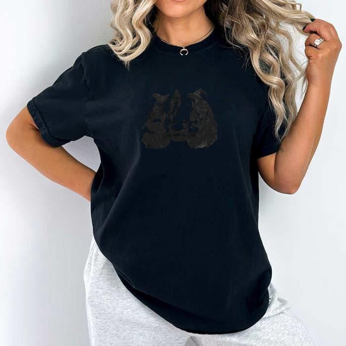 A Modern and a Cool Girls Will Be Girls Witches Coven Comfort Color T ...