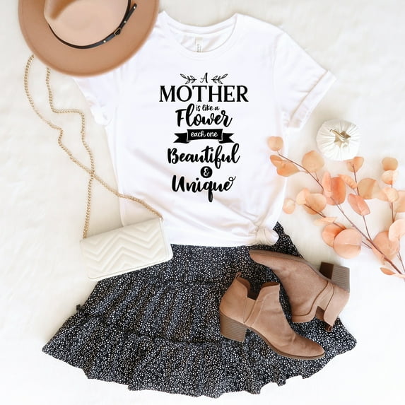 A Mother Is Like a Flower Each One Beautiful & Unique Gift For Mom Mom ...