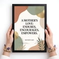 A Mothers Love Quote Poster, Inspirational Mom Wall Art Print Gift ...