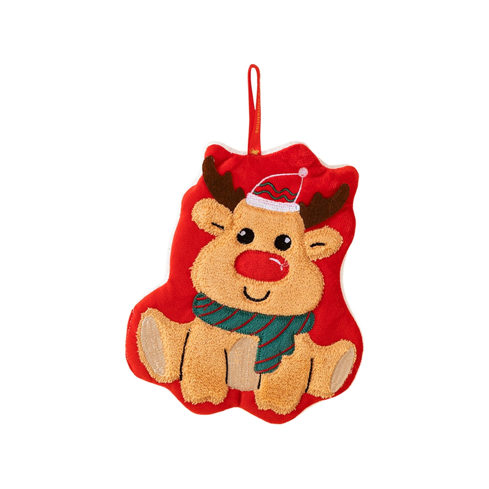 A Multicolor Holiday Hand Towel With Wash Resistance And Festive ...