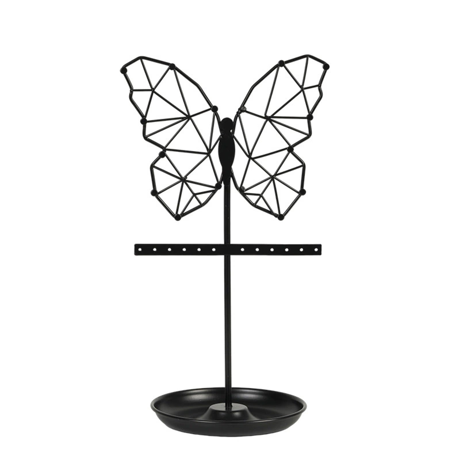 A Multifunctional Metal Jewelry Display Stand Butterfly Cloud Love ...