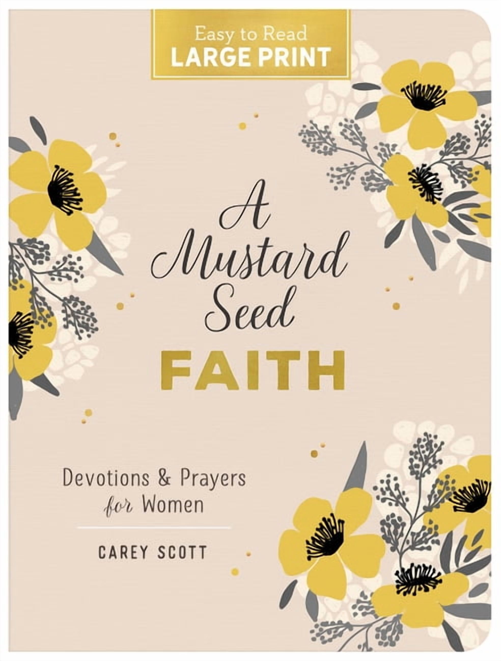 A Mustard Seed Faith Large Print - Walmart.com
