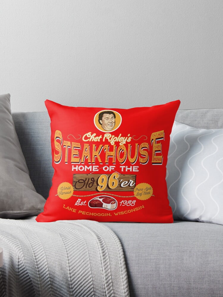 A NEW Chet Ripley's Steakhouse dks Pillow Covers - Walmart.com